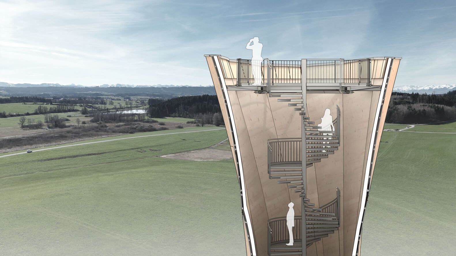 IntCDC University of Stuttgart | 德国Wangen Tower守望塔-设计风向