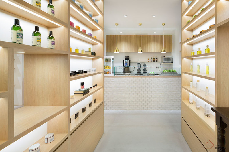 东京BEAUTY LIBRARY复合商店设计风向