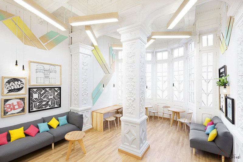 西班牙2Day Languages语言学校设计风向