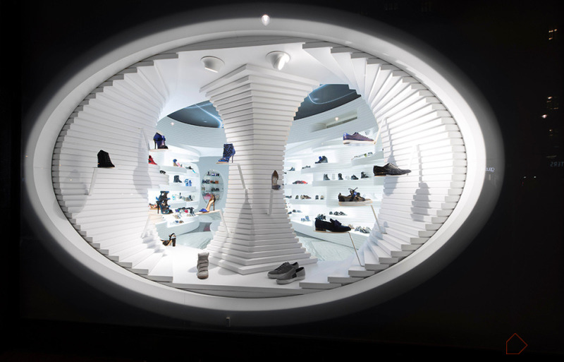 荷兰Shoebaloo旗舰店设计风向