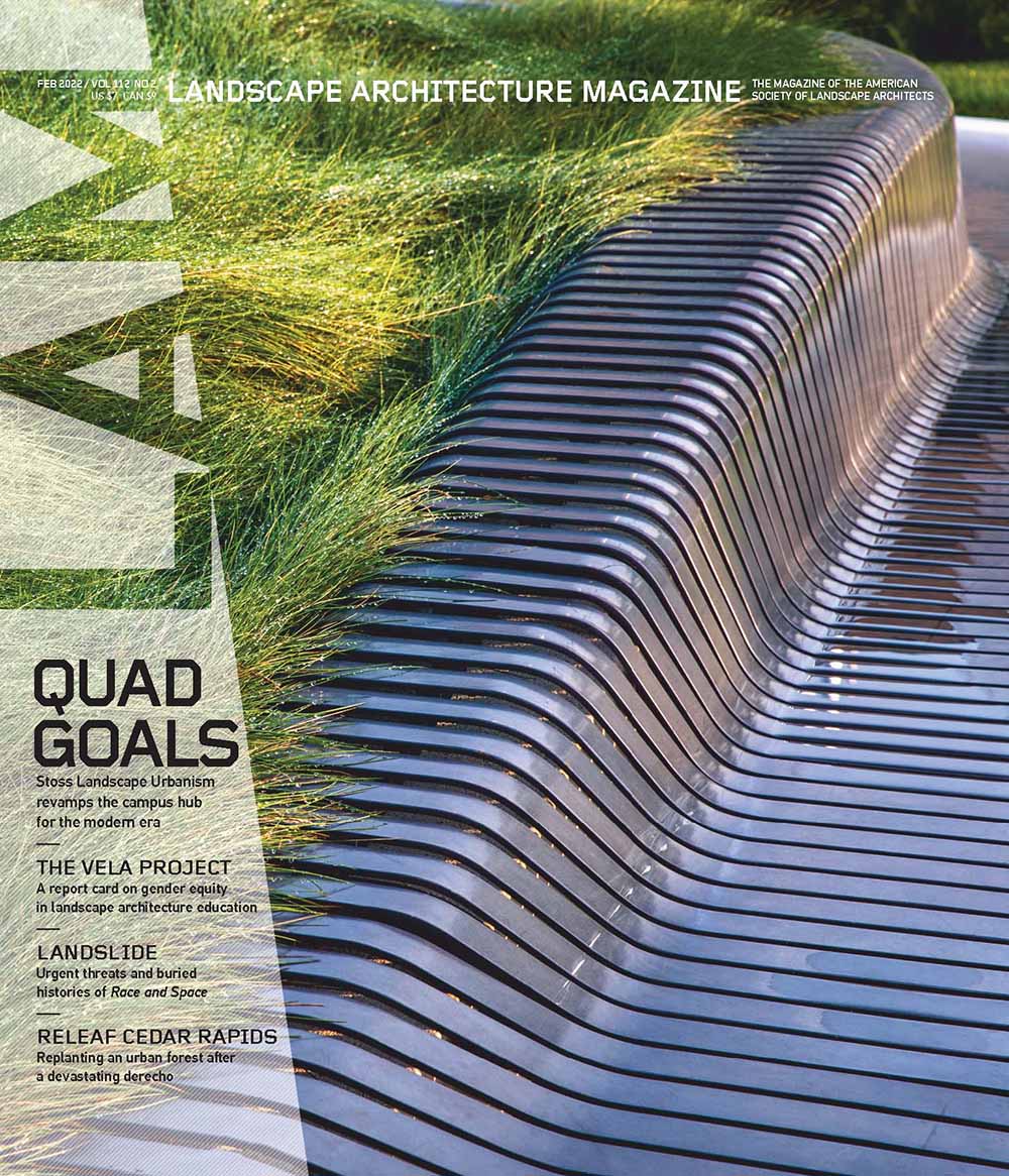 景观设计杂志Landscape Architecture Magazine-2022/1-设计风向
