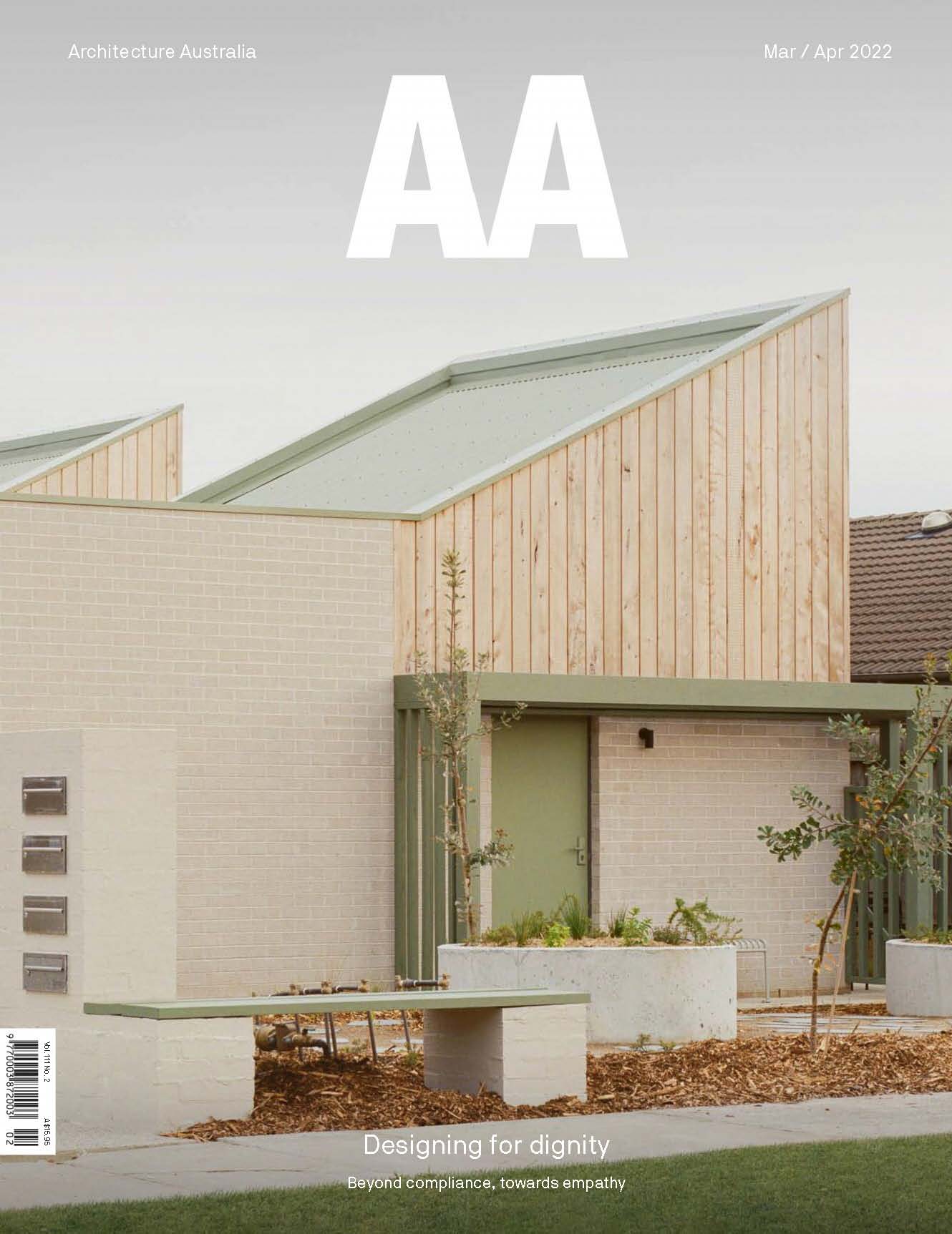 建筑设计杂志AA-Architecture Australia–2022/3-设计风向