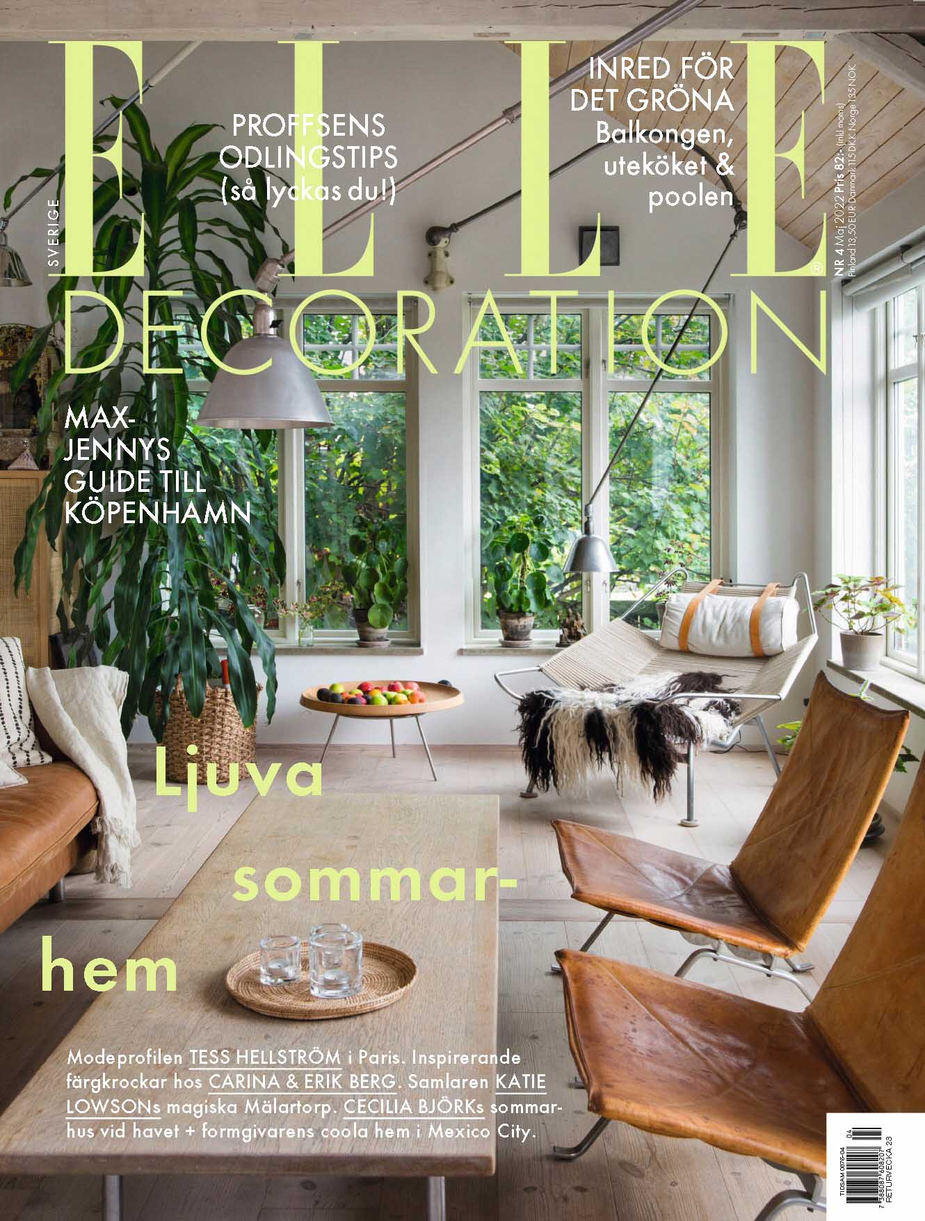 室内、软装设计杂志Elle Decor (瑞典版）-2022/5-设计风向