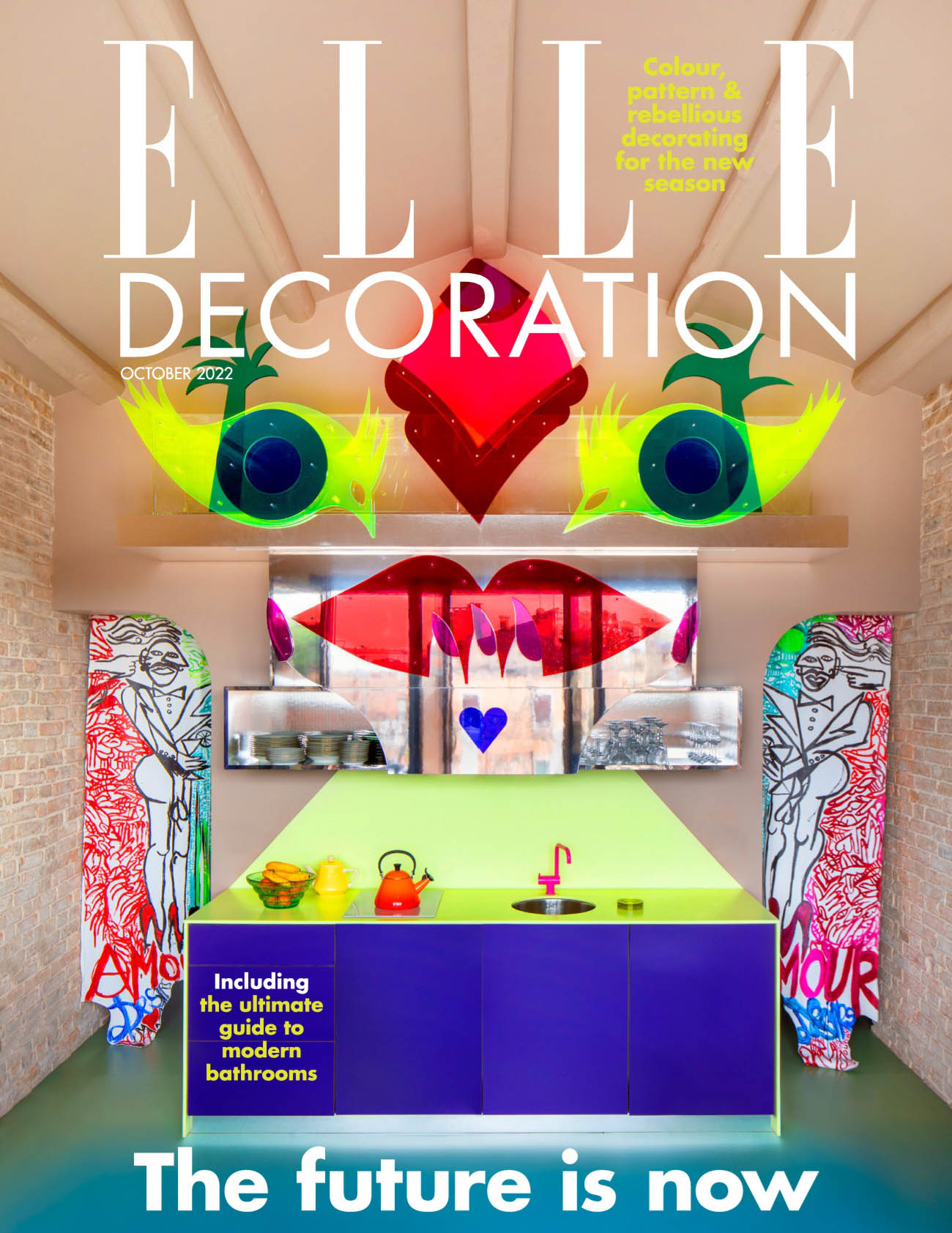 室内、软装设计杂志Elle Decor (英国版）-2022/10-设计风向