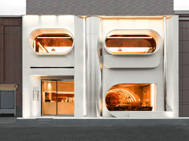 河南新乡PANDORA潘多拉餐厅.藏于居民街的浪漫未来主义-设计风向