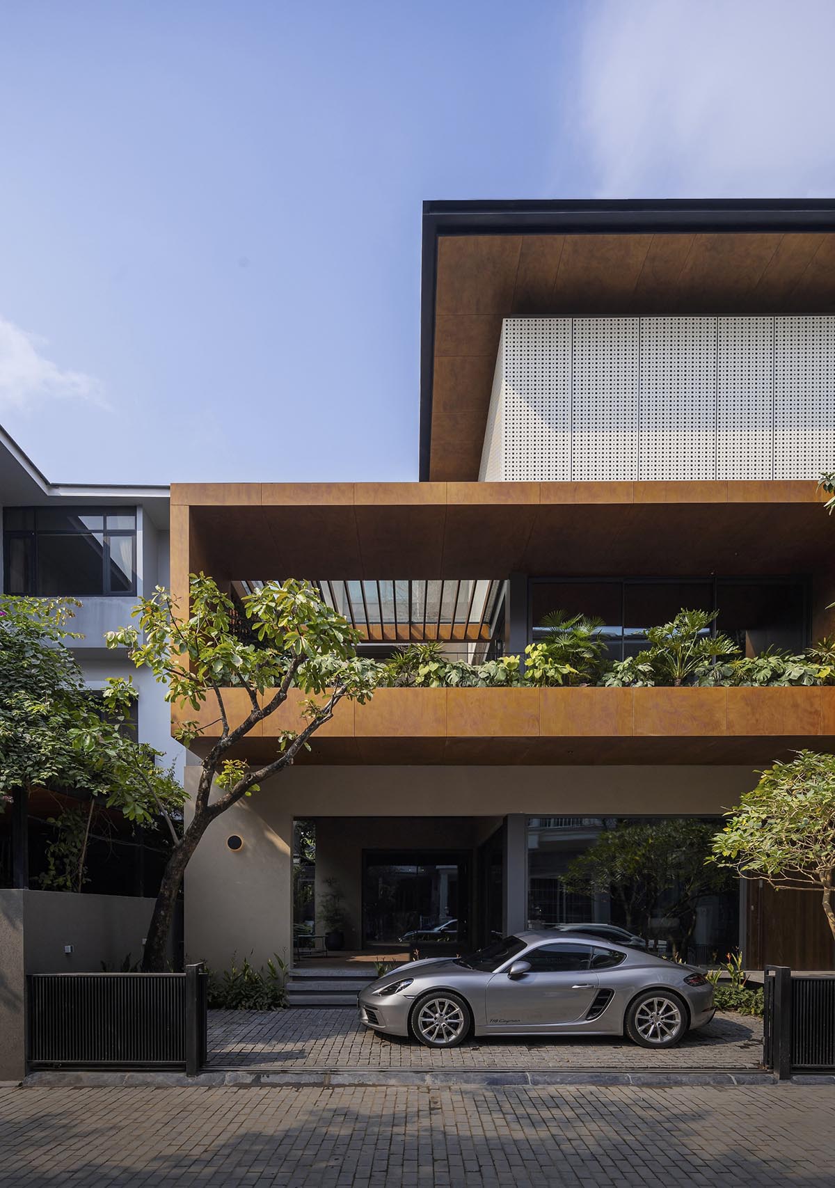 APDI｜400㎡，越南河内BT5景观别墅-设计风向